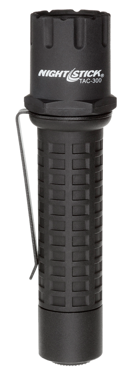 Nightstick TAC300B TAC-300B Tactical Matte Black Polymer White LED 180 ...